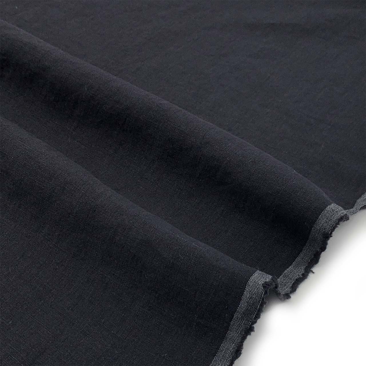 Linen Sandwashed | Midnight – Fabric Collection